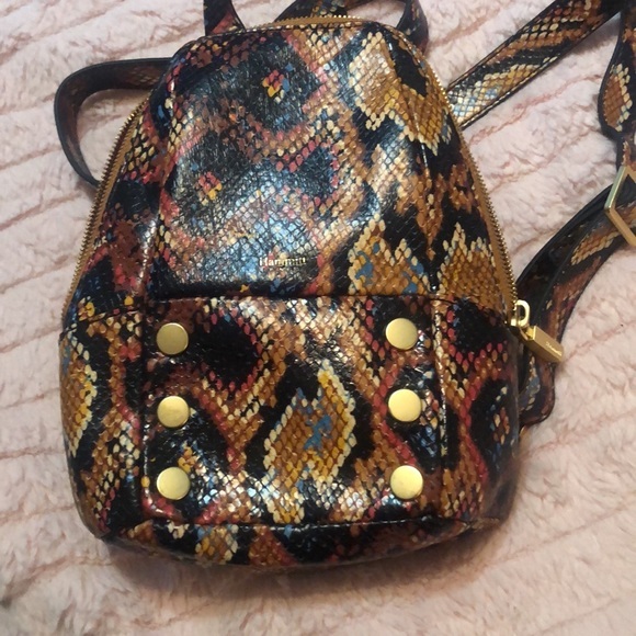 Hammitt | Bags | Hammitt Mini Snake Print Botanical Backpack New ...
